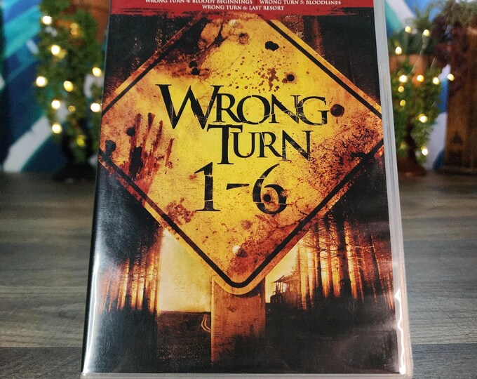 Wrong Turn DVD Collection: Slasher Film Series - 1-6 - Etsy