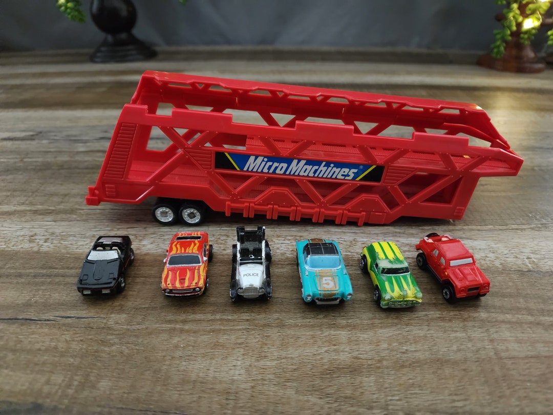 Micro Machines Car Carrier/hauler TRAILER ONLY, Vintage Micro Machines ...