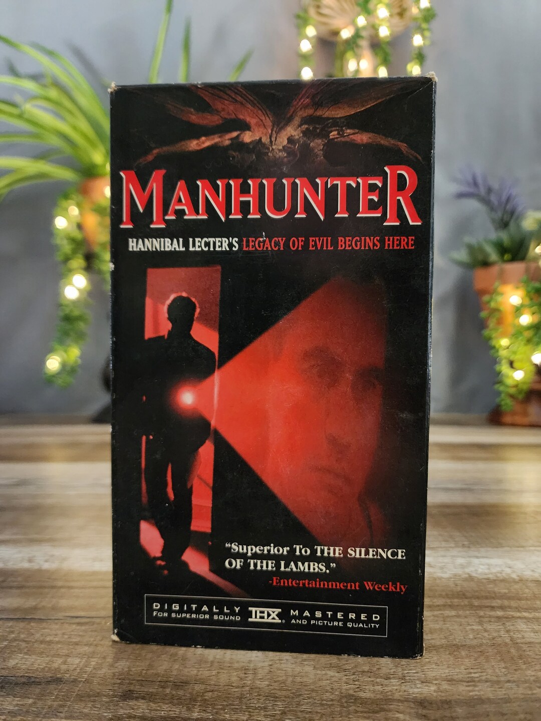 Manhunter VHS, Hannibal Lector's Legacy of Evil Begins Here, Stars ...
