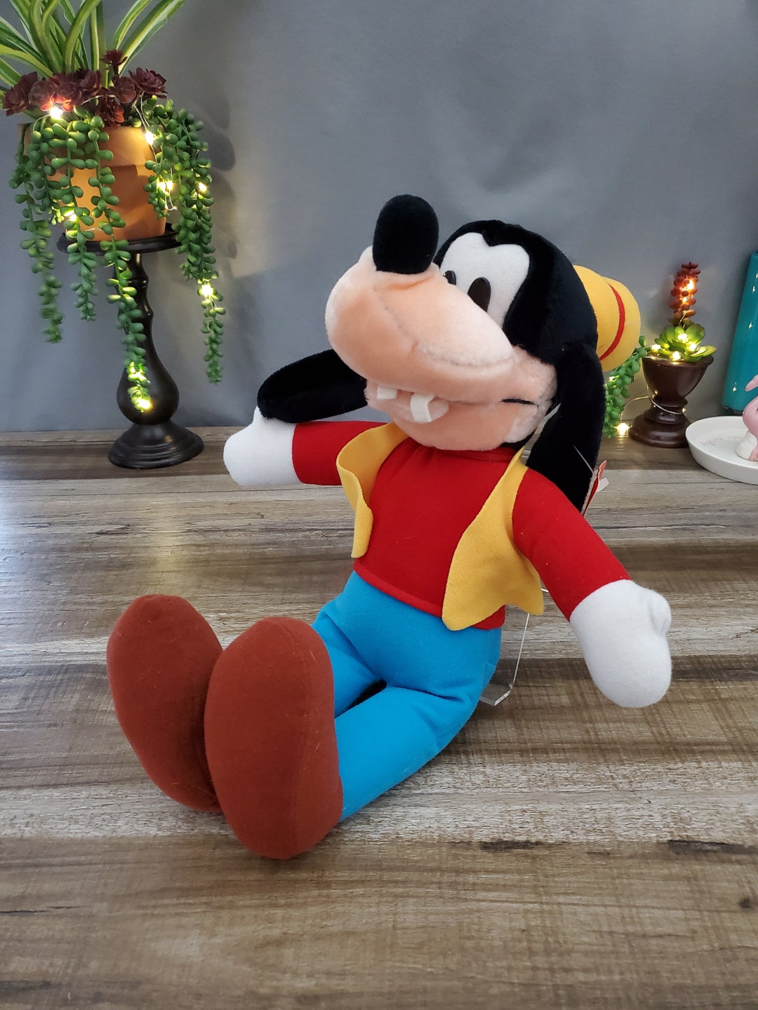 Walt Disney's Goofy Plush Toy, Goofy Theme Park Toy, Made Exclusively ...
