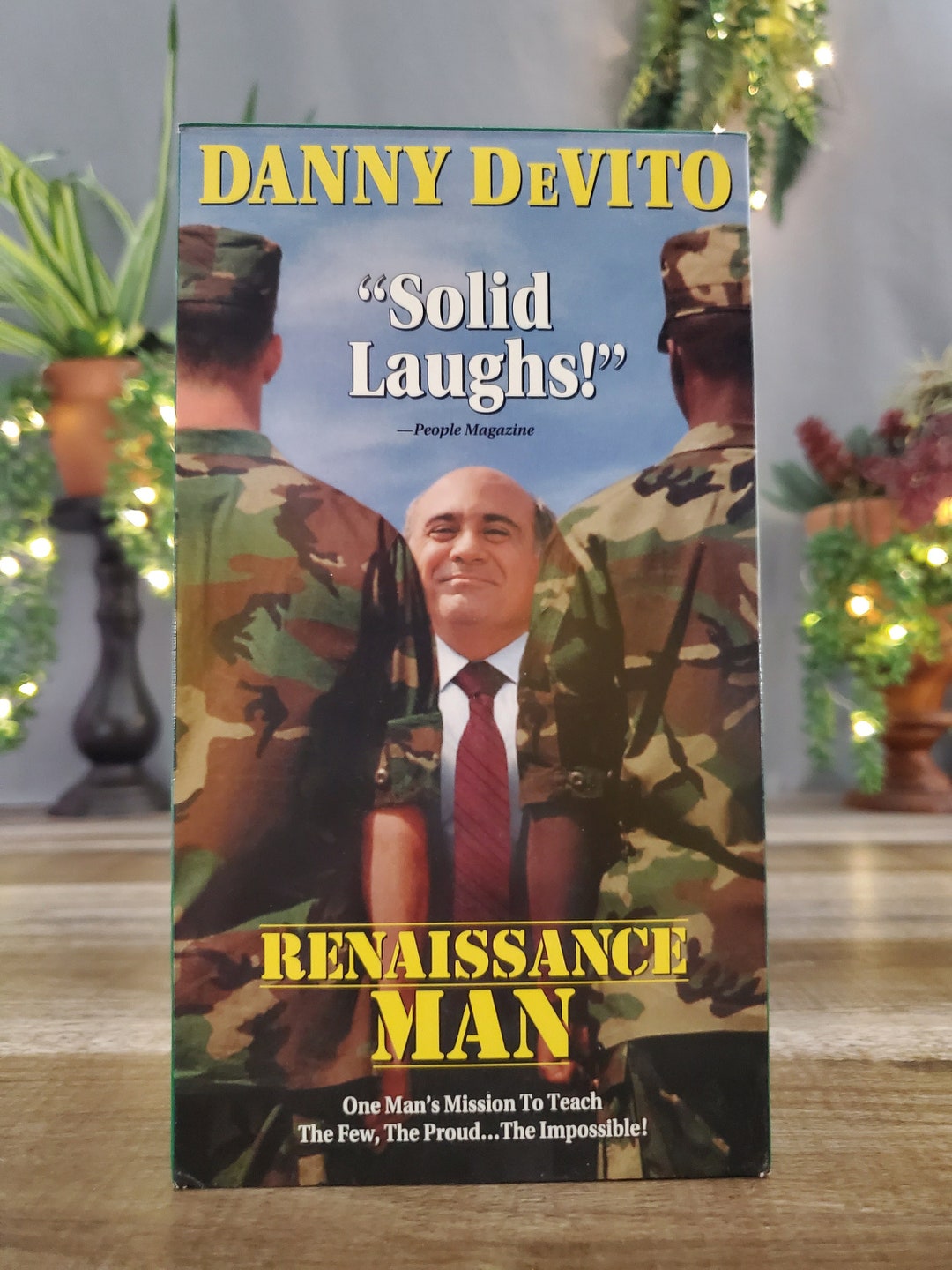 Renaissance MAN VHS, Stars Danny Devito, One Man's Mission to Teach ...