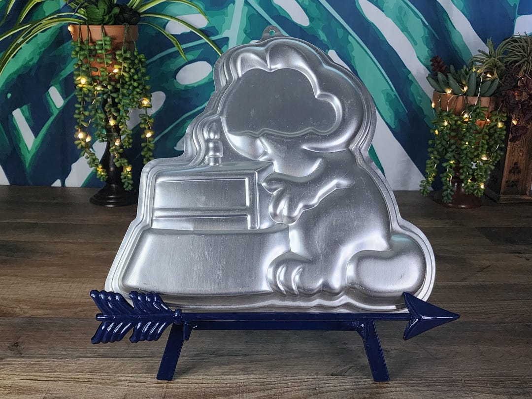 Garfield Birthday Cake/cake Pan, Vintage Wilton Garfield Birthday Cake ...