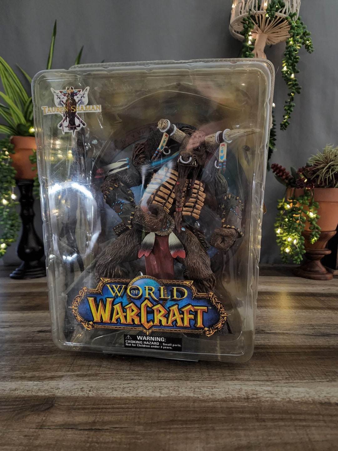 World of Warcraft Action Figure, Tauren Shaman Action Figure, Like New ...