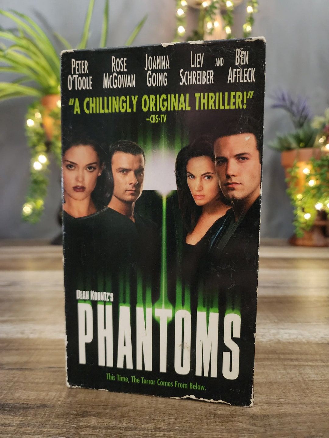 Buy Phantoms VHS, by Dean Koontz, Stars Peter O'toole, Rose Mcgowan ...