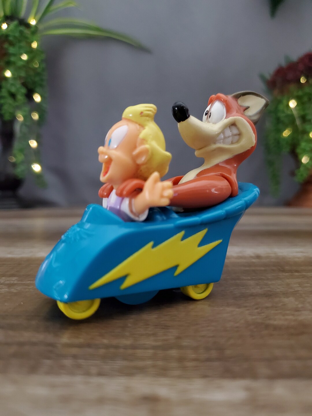 Animaniacs Mindy & Button's Roller Coaster Car, Warner Bros TV Show ...