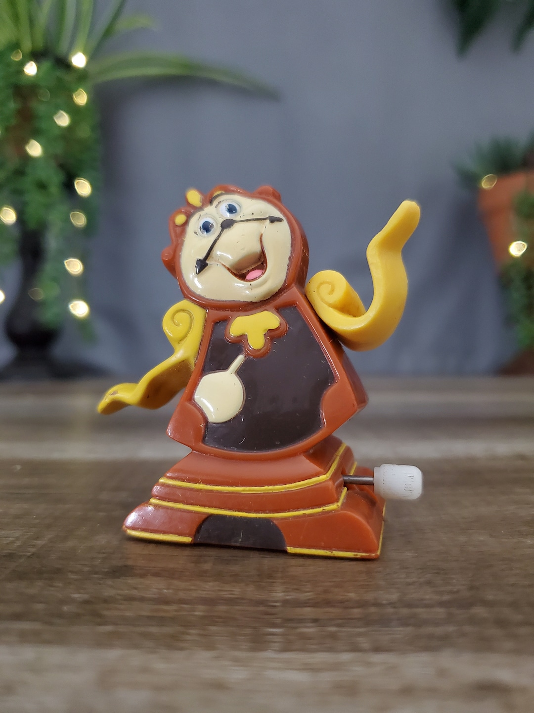 Cogsworth Clock Rolling Toy, Disney's Beauty and the Beast Wind up Toy ...