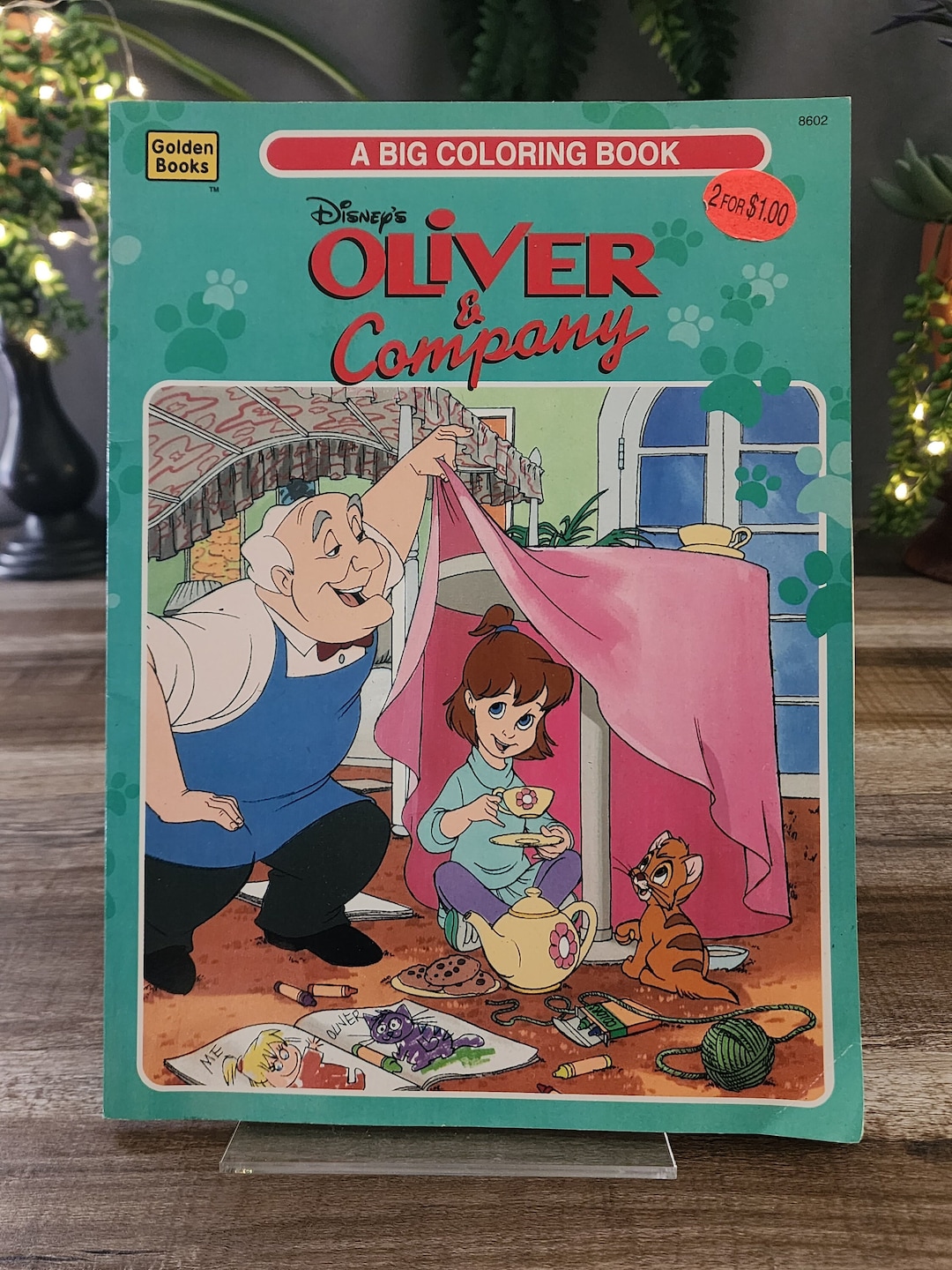 Disney's Oliver & Company Coloring Book, Golden Books A BIG Coloring ...