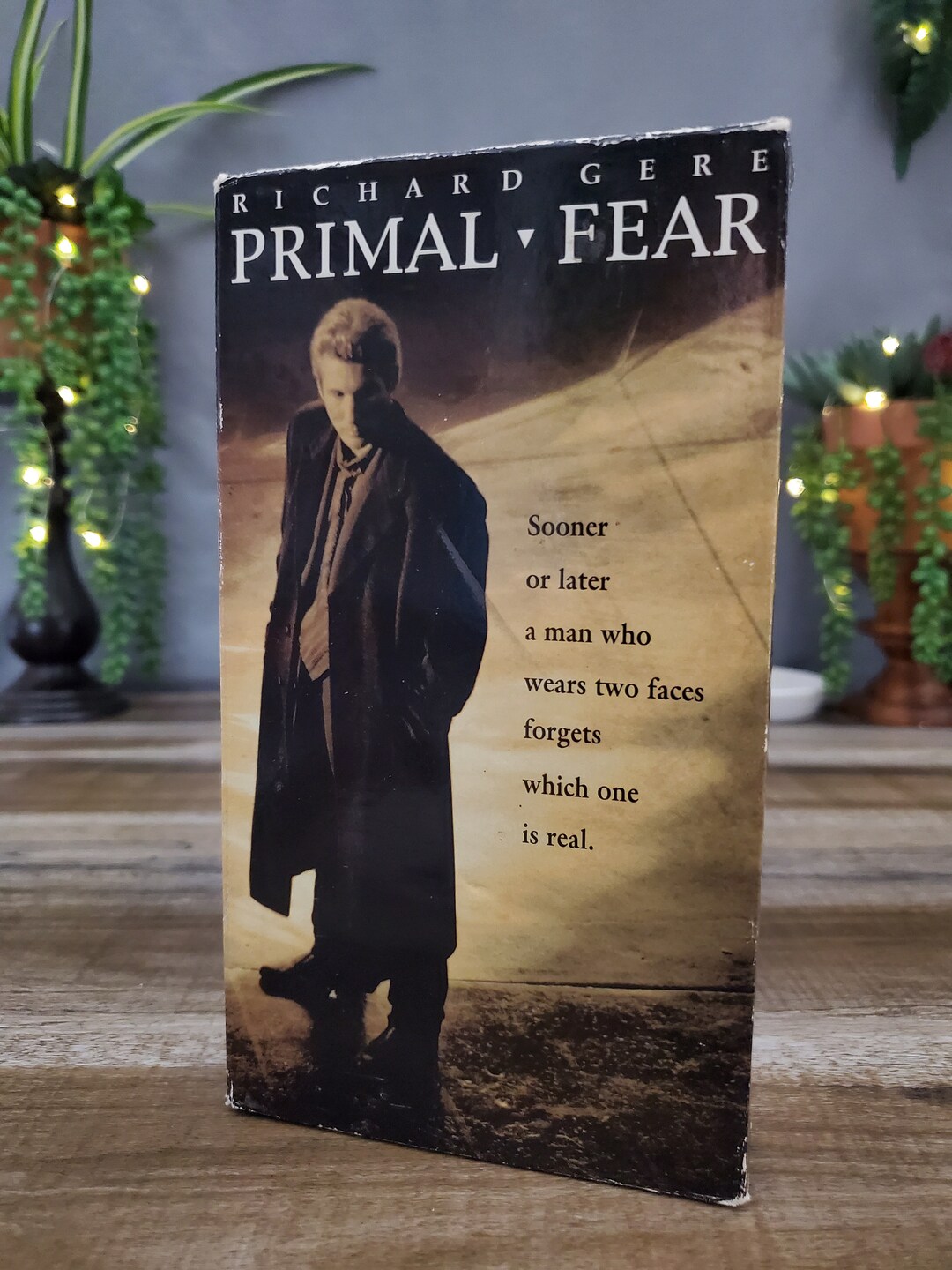 Primal Fear VHS, Starring Richard Gere, Win at Any Cost, Edward Norton ...