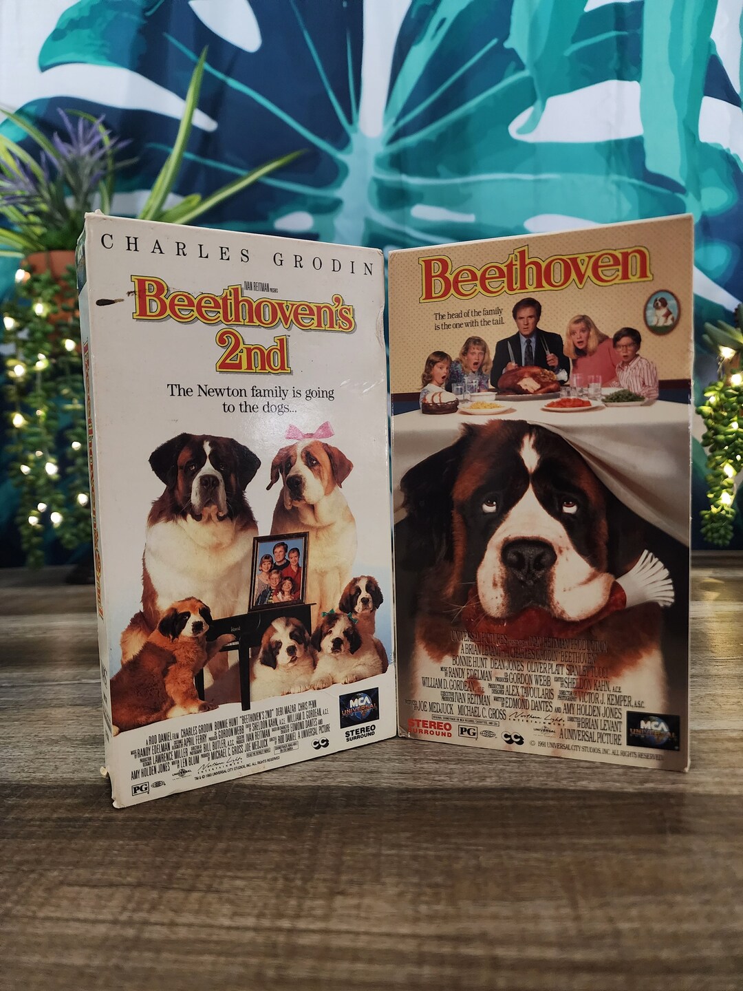 Beethoven VHS Set: 90s Family Movie, Beethoven 1 & 2 - Etsy