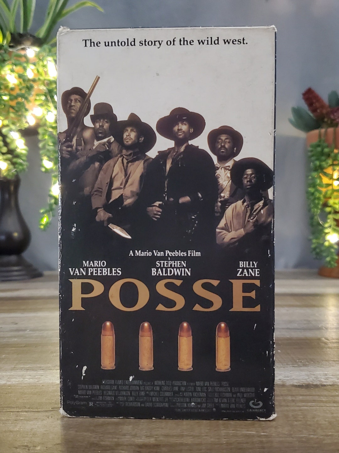 Posse VHS: Mario Van Peebles, Stephen Baldwin, Billy Zane - Vintage ...