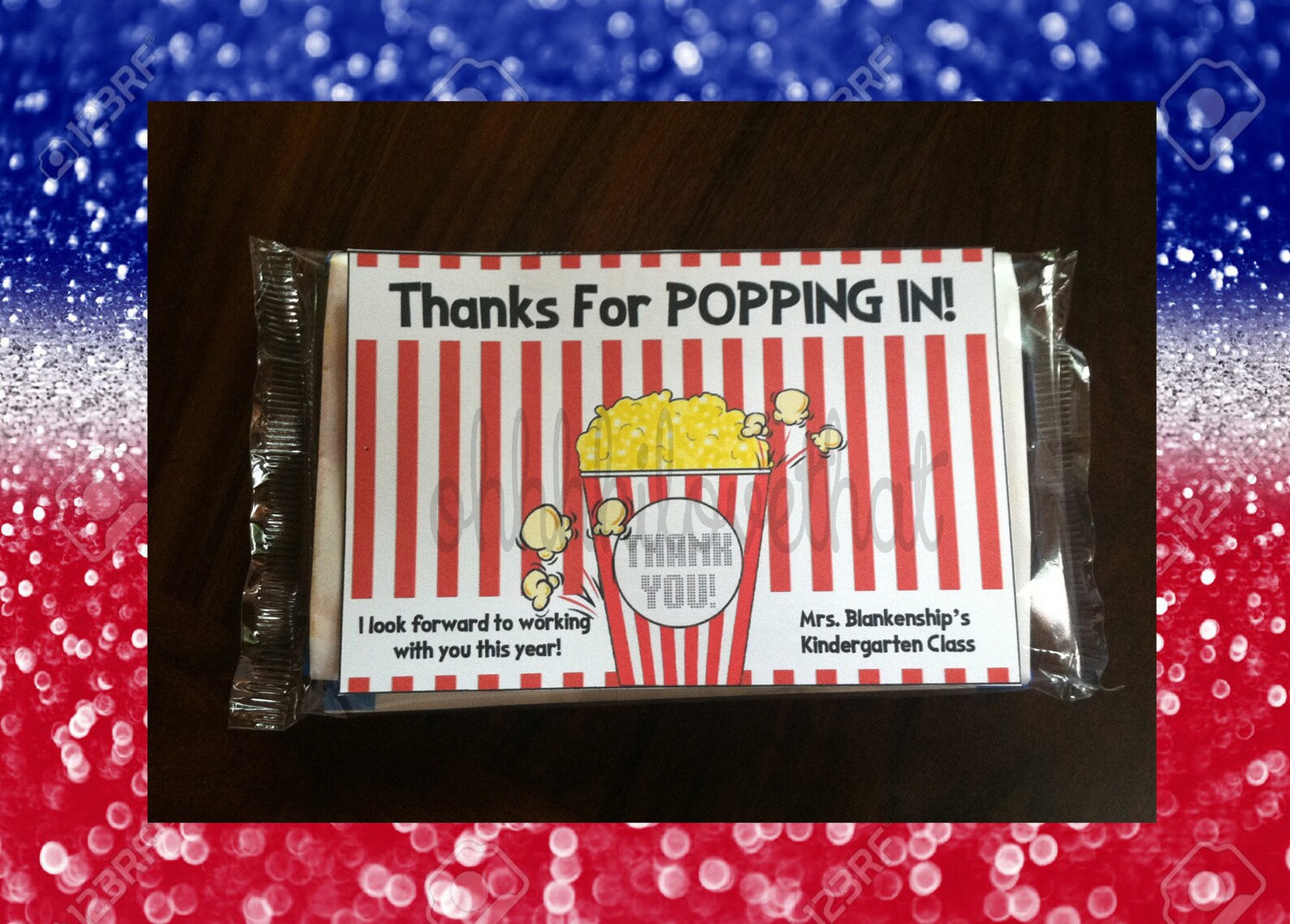 Thanks for Popping in Teachers Classroom School Night Open - Etsy