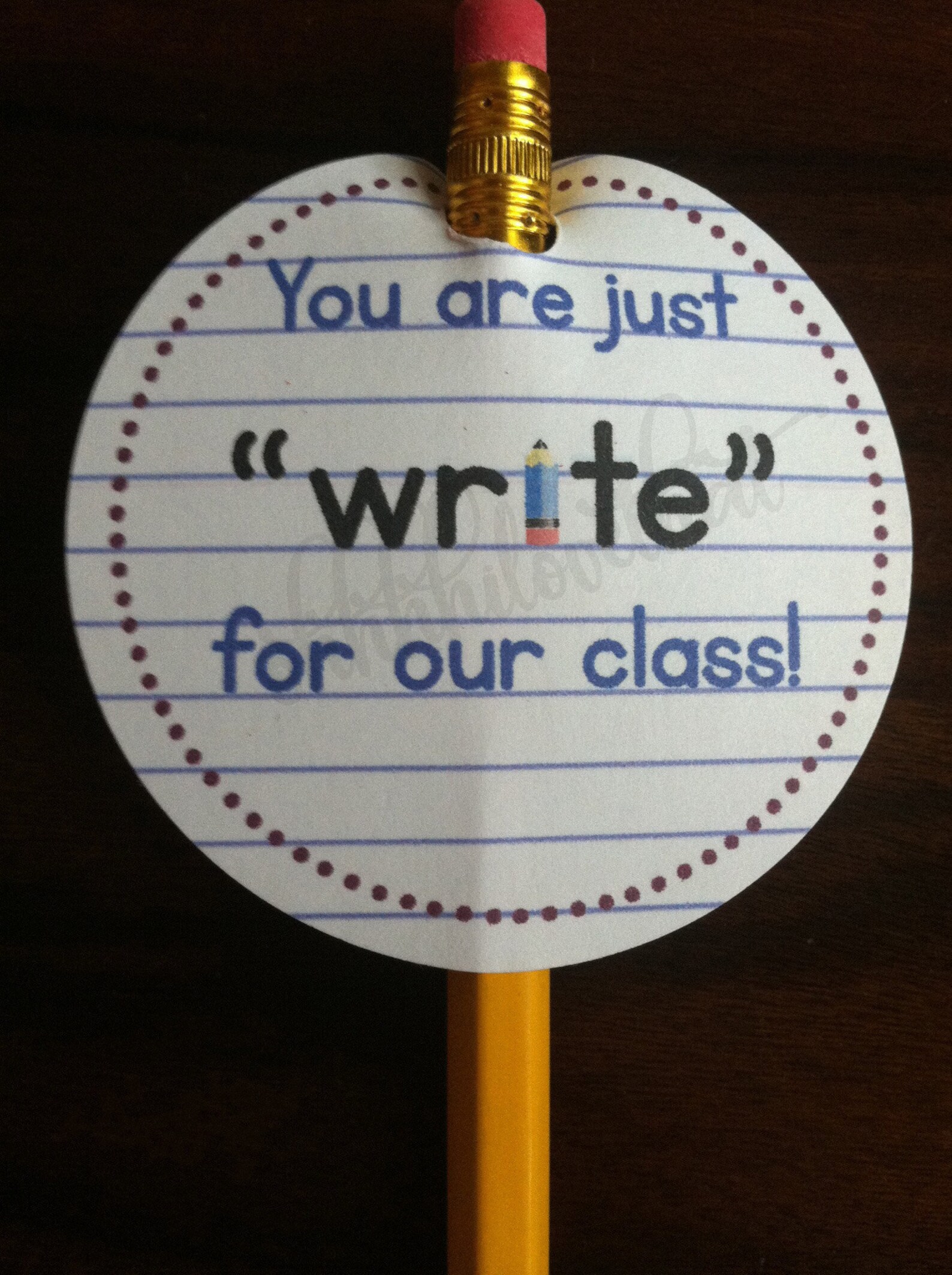 You Are Just Write for My Class Teacher's Classroom - Etsy UK