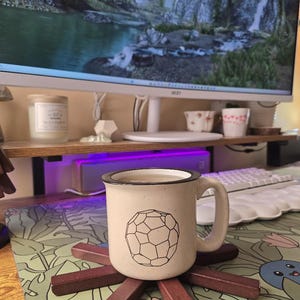 A New Hand Ceramic Camp Mug | Skyrim Inspired Mug | A New Hand Touches ...