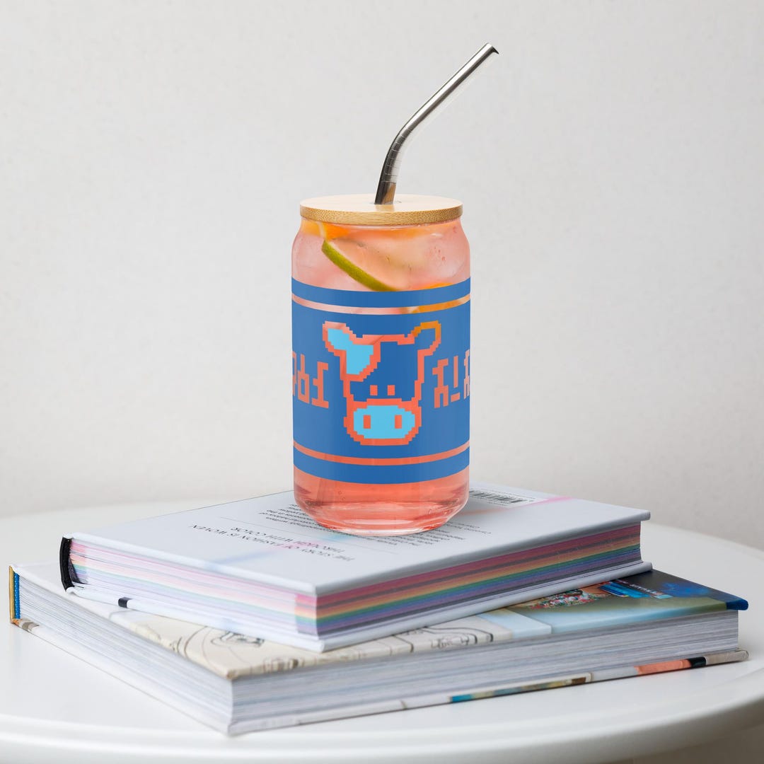Lon Lon Can Glass | Lon Lon Milk Sipper Glass | 16oz Cup | Zelda ...