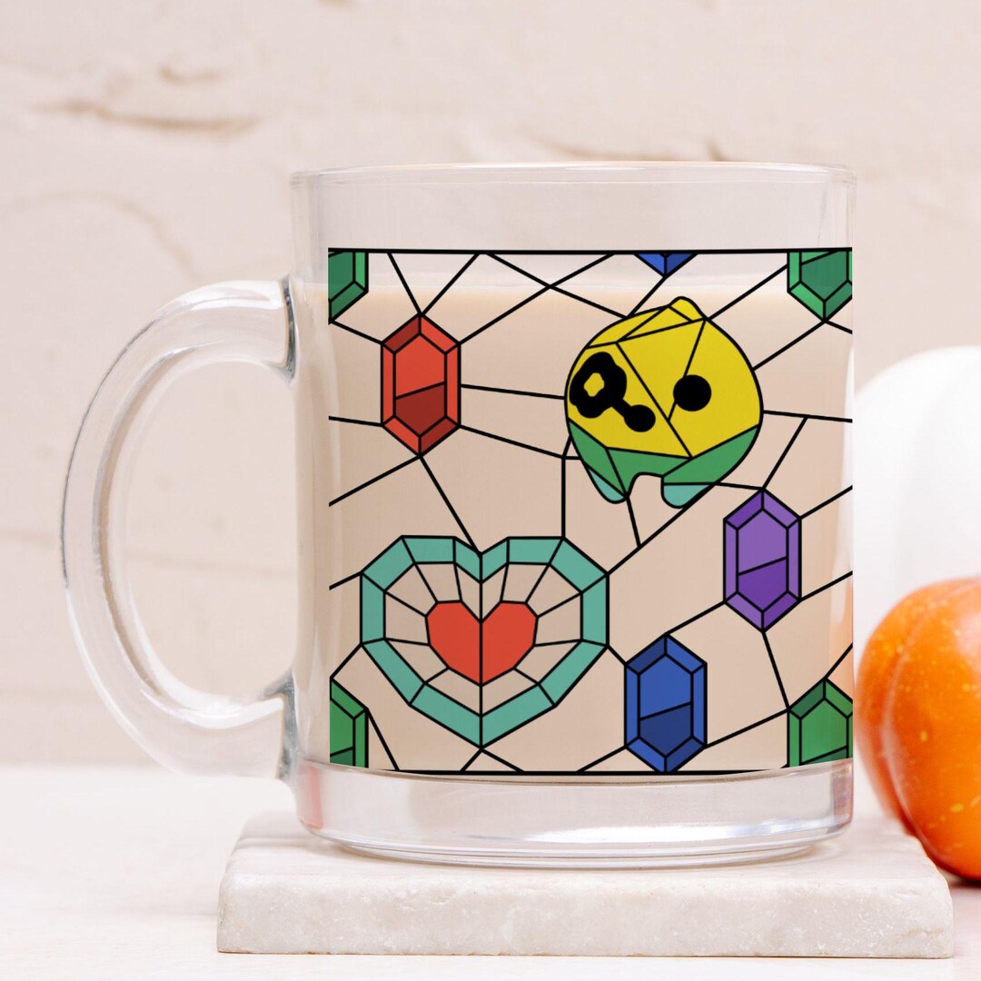 Tri Stained Glass Mug - Etsy