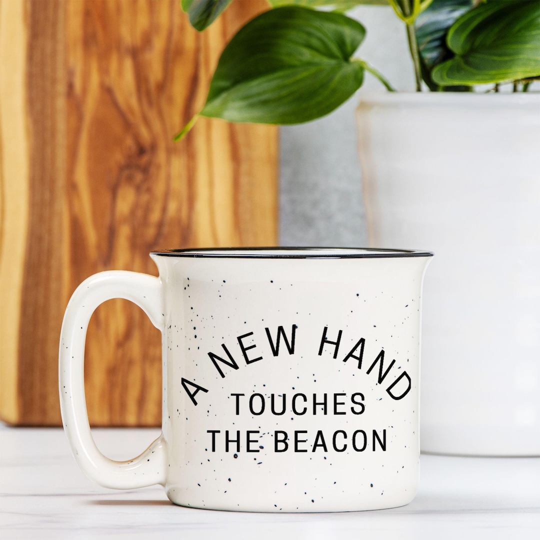 A New Hand Ceramic Camp Mug | Skyrim Inspired Mug | A New Hand Touches ...