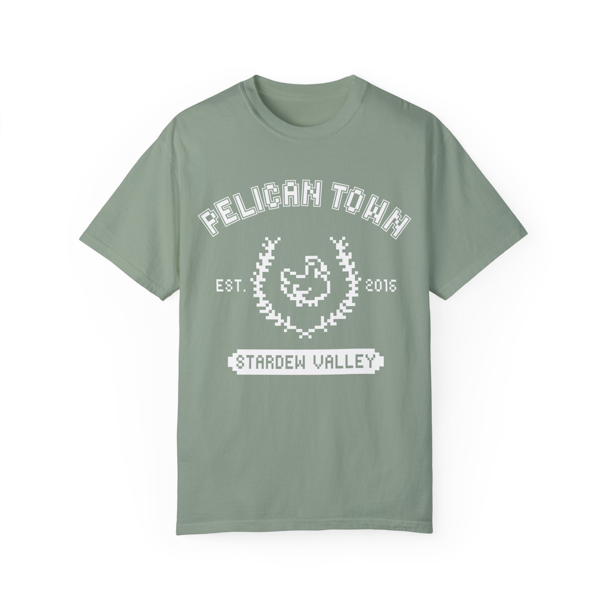 Pelican Town Pixel Tee Stardew Valley Stardew Valley Gift College ...