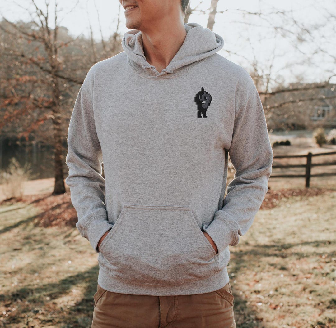 Krobus Stardew Valley Inspired Embroidered Unisex Hoodie - Etsy