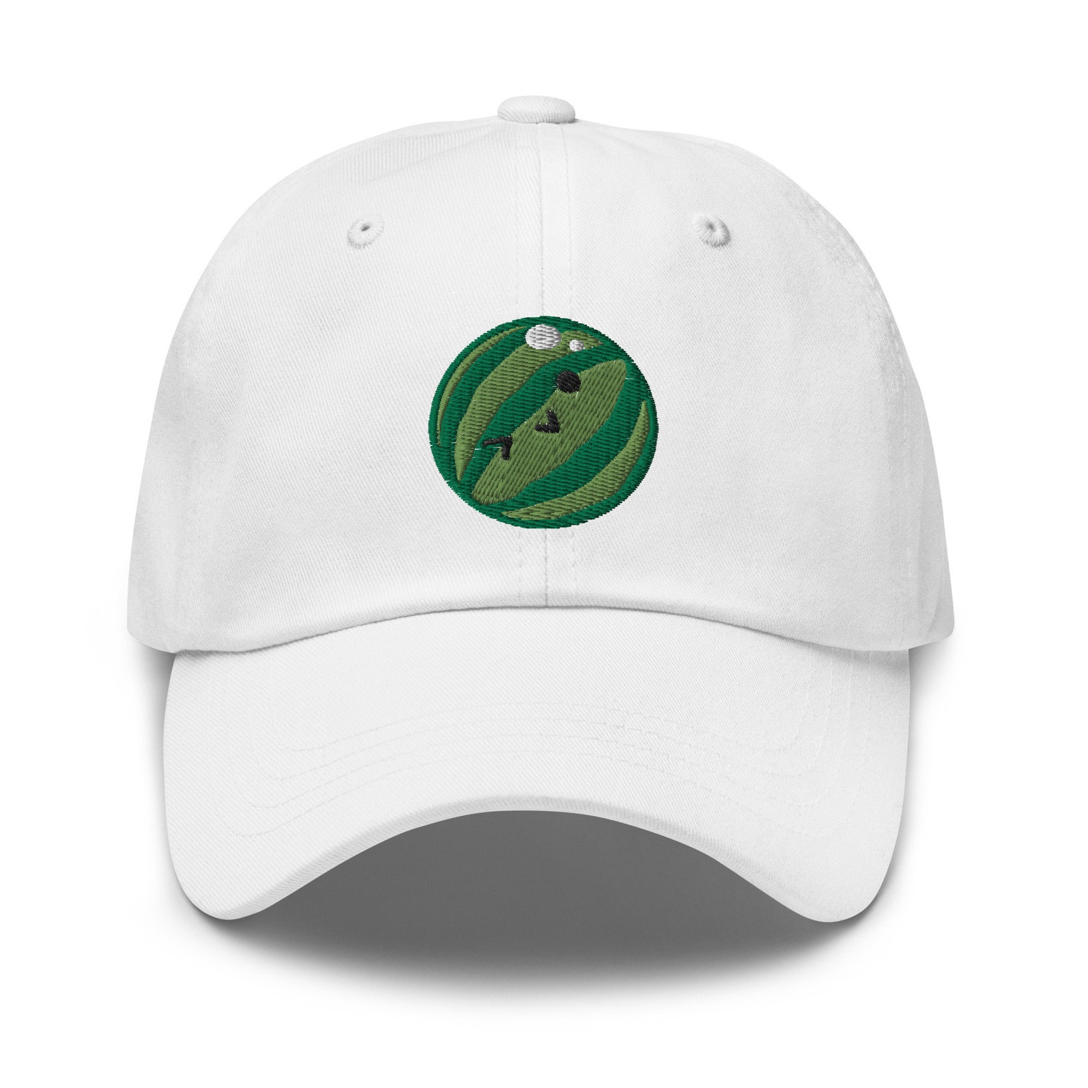Embroidered Watermelon Game Dad Hat | Gamer Gifts | Suika | Fruit Game ...