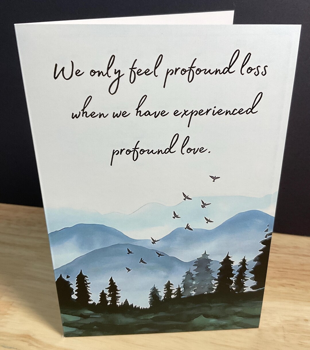 Sympathy Card , Loss , Love , Feelings , Birds , Free , Woods , Trees ...