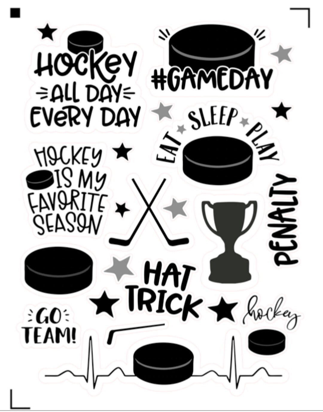 Hockey Stickers , Puck , Kids , Sticks , Goal , Score , Team , Stars ...