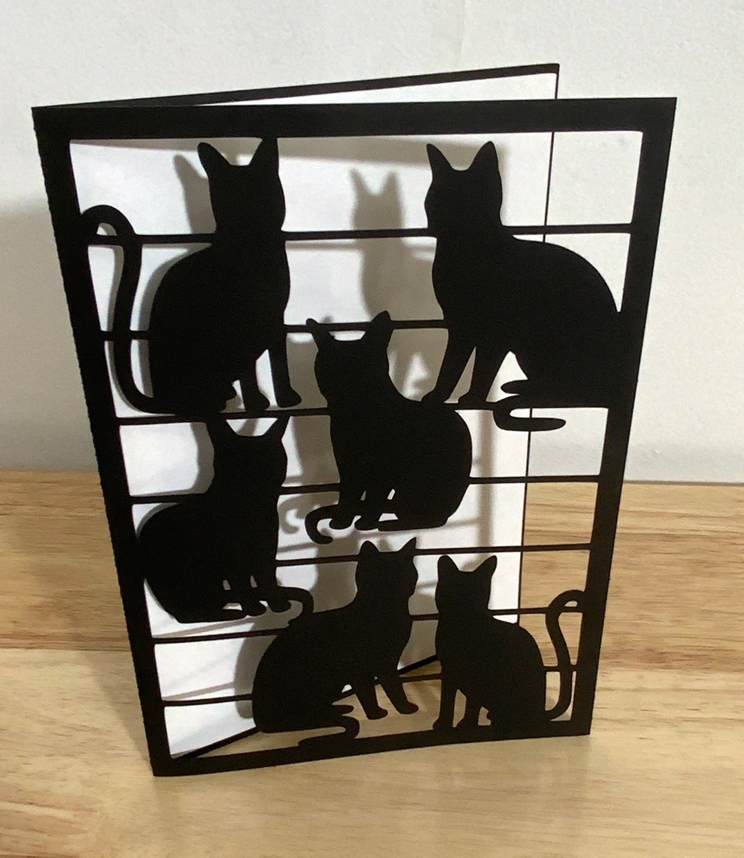 Cat Card , Blank Inside , Kitty , Animal , Pet , Feline , Purrr , Meow ...