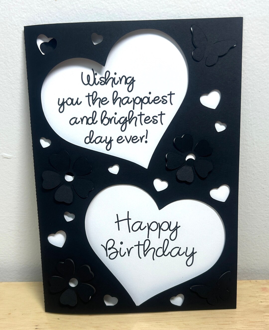 Love Hearts Birthday Card , Wish , Care , Flowers , Friend , Spouse ...