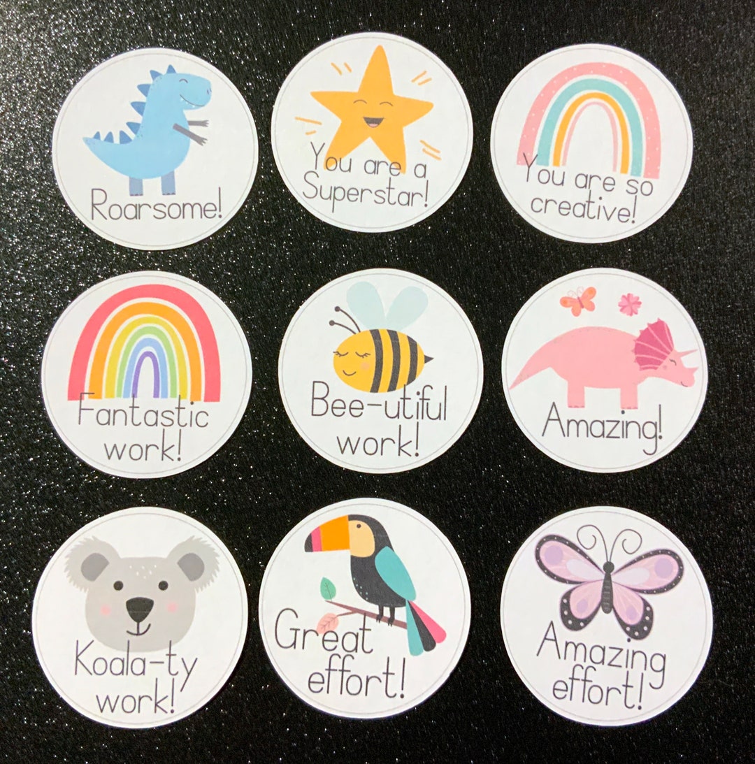 Teacher or Home Reward Stickers , , Kids , Class , Homework , Chores ...