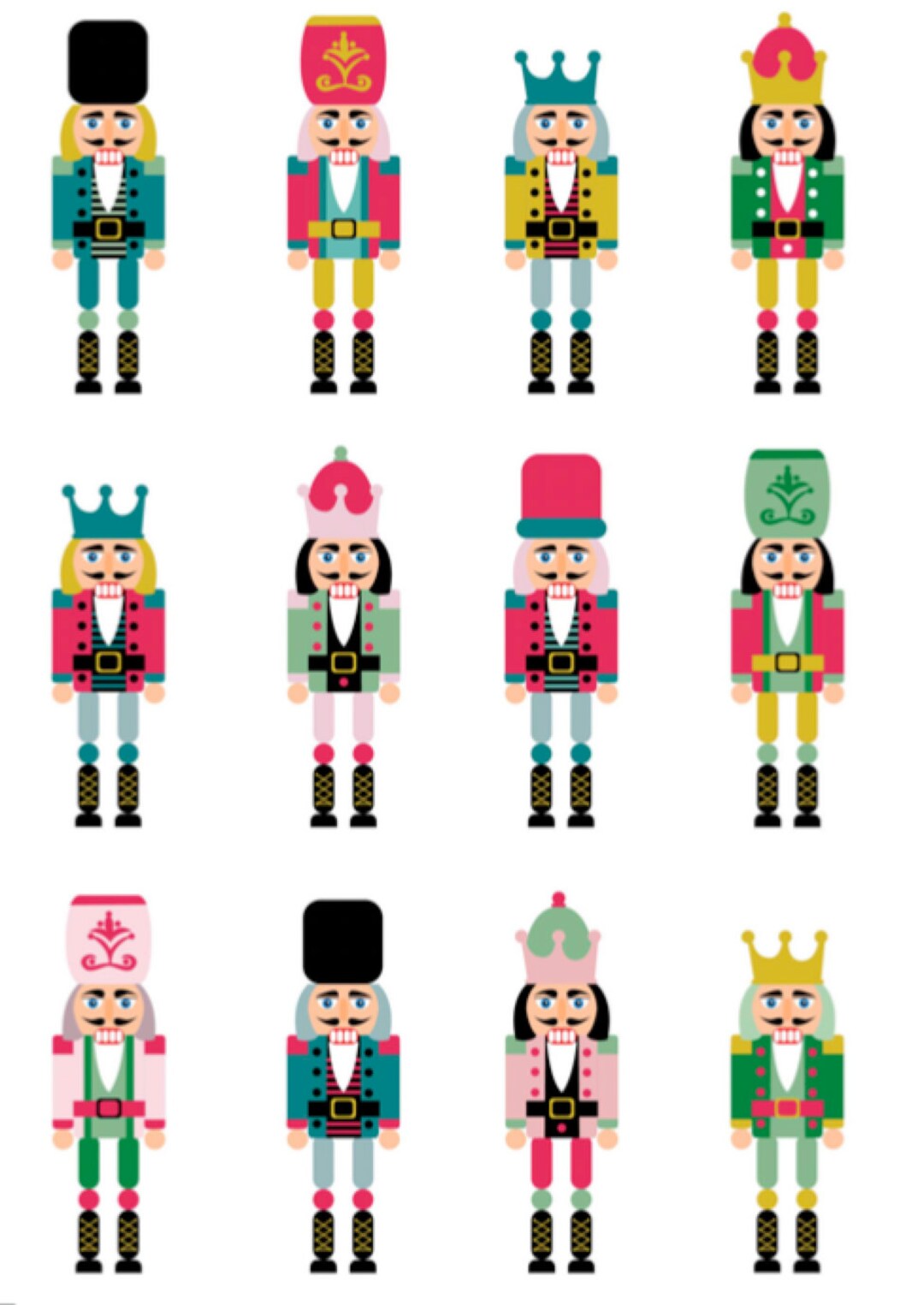 Nutcracker Stickers , Christmas , Holiday , King , Festive , Favorite ...