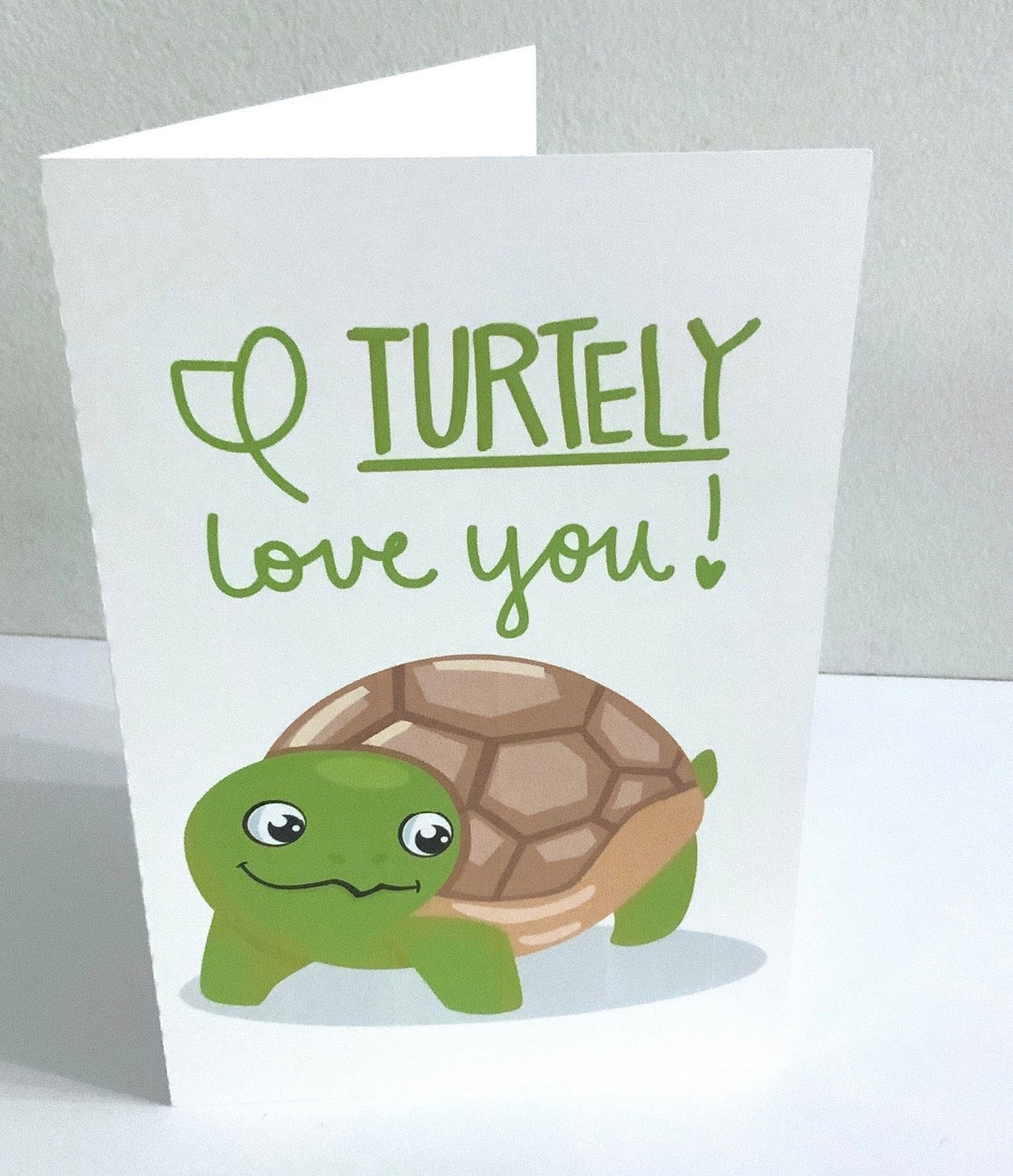 I Turtely Love You Valentine's Day Card , Turtle , Kids , Family ...