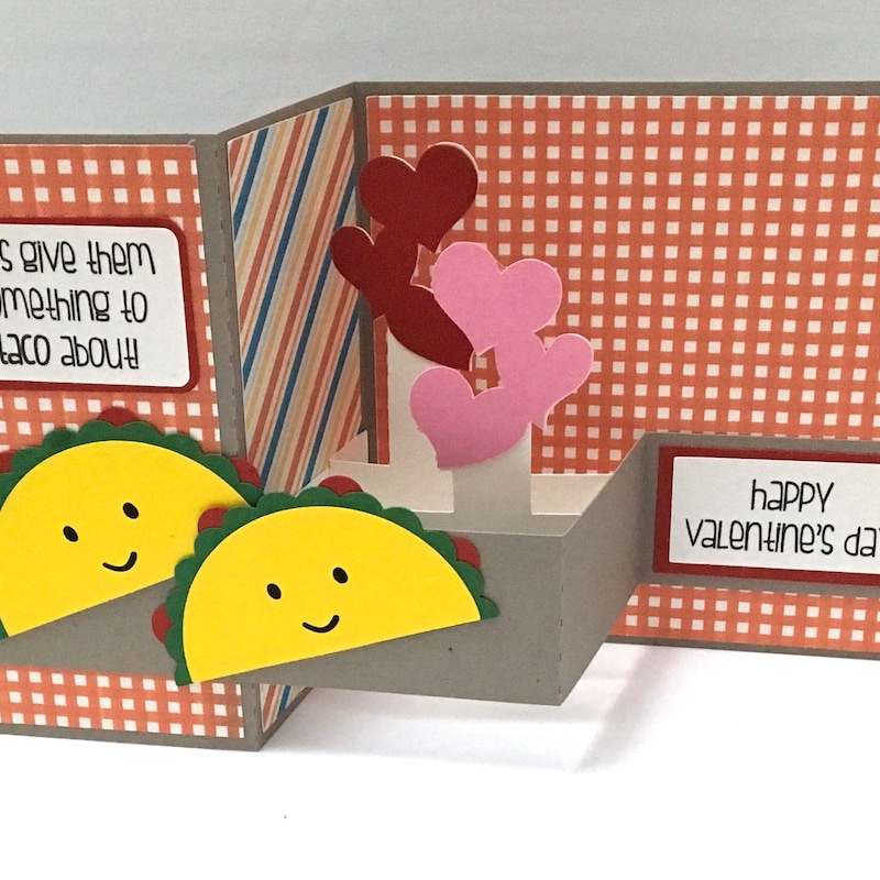 Taco Valentine Card - Etsy