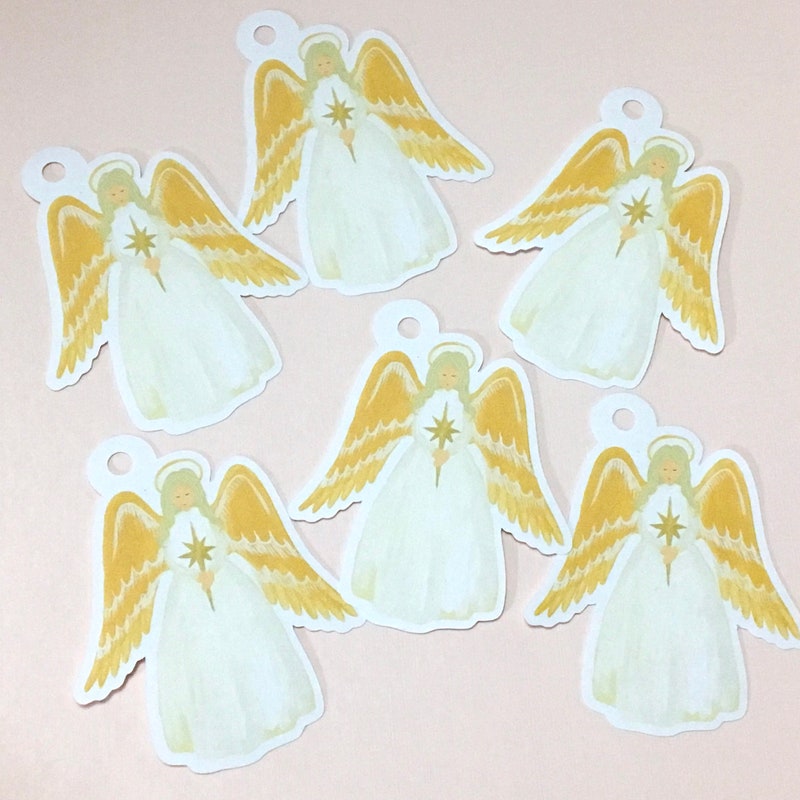 Angel Tree Tags - Etsy