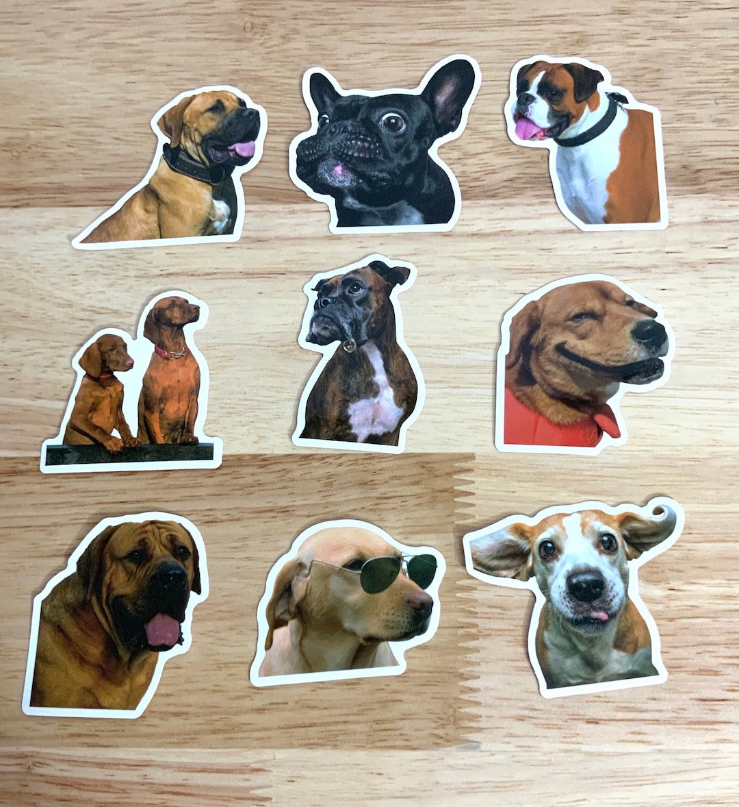 Wacky Dog Stickers , Vinyl , Woof , Bark , Play , Crazy , Play , Crafts ...