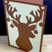 Reindeer Card , SVG , Holiday , Silhouette , Holidays , Festive ...
