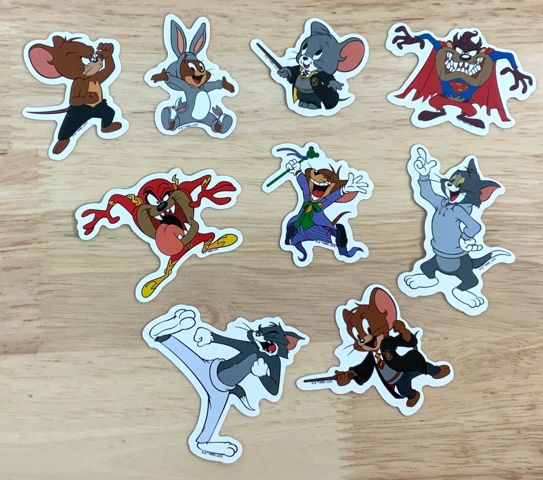 Classic Cartoons Vinyl Stickers , Cartoon , the Best , Kids , Crafting ...
