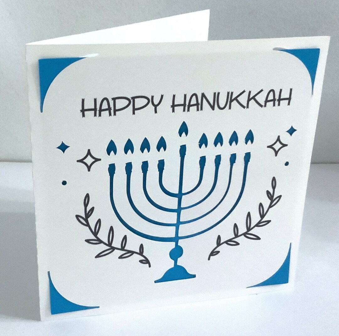 Hanukkah Card , Blank Inside , Tradition , Festivity , Kislev ...
