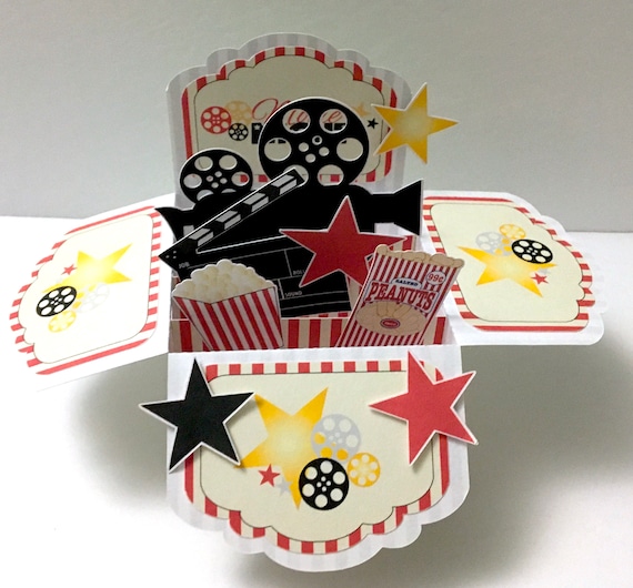 Movie Themed Card Box Movie Theme Card Box Etsy Canada