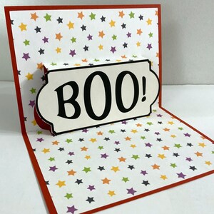 Boo Card , Ghost , Halloween , Purple , Green , Pop up , Creepy ...