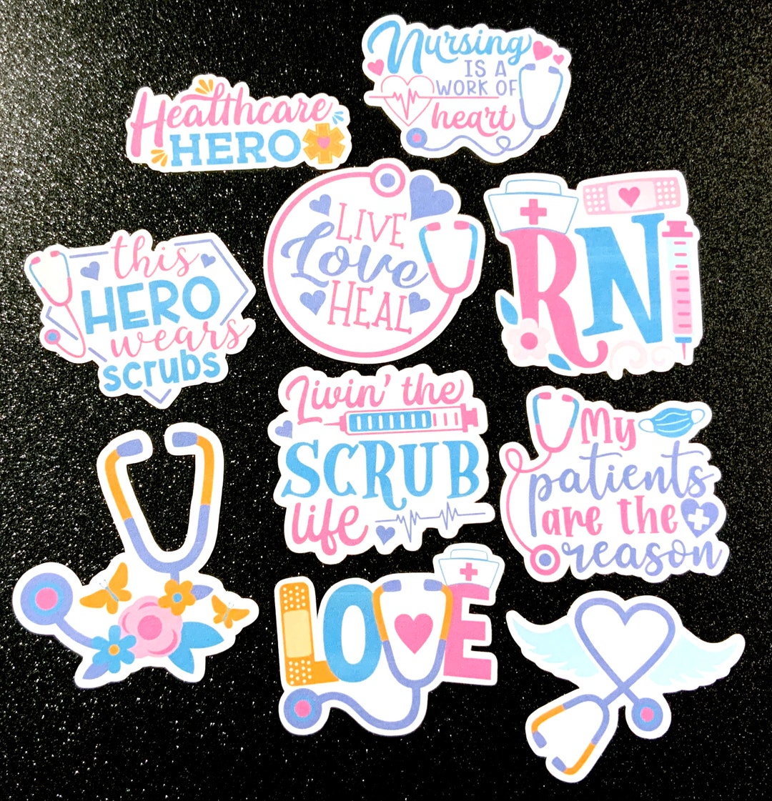 Health Care Stickers ,, Patients , Scrubs , Love , Heart , Nurse ...