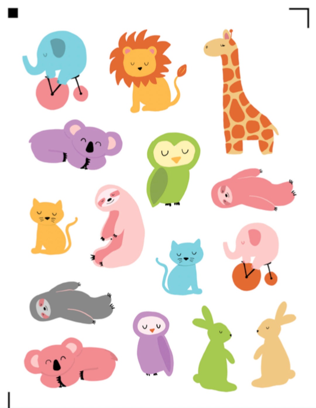 Animal Fun Stickers , Kids , Crafts , Rewards , Teachers , Charts ...