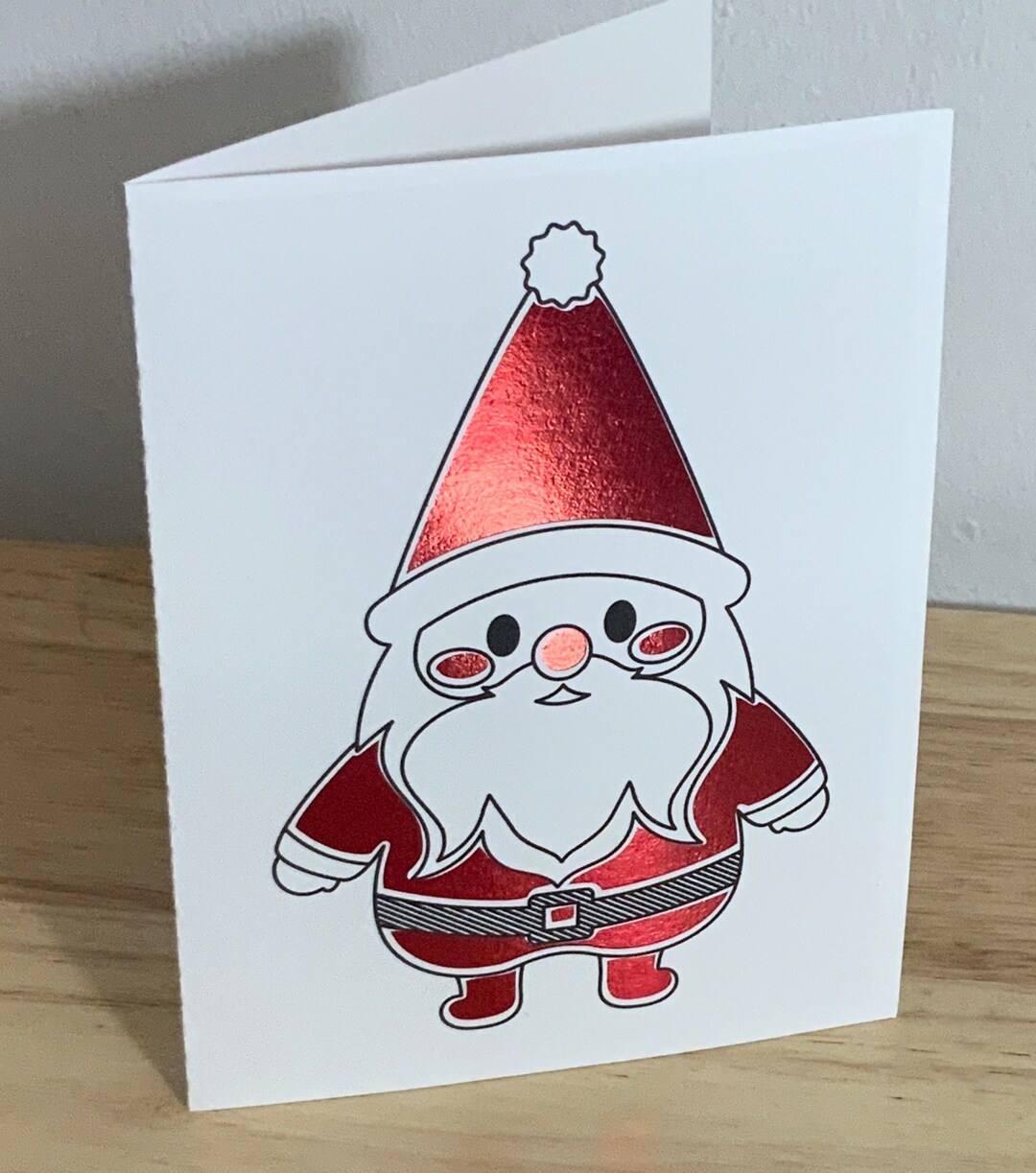 Santa Card , Cubby , Jolly , Beard , Red , Suit , Holiday , Christmas ...