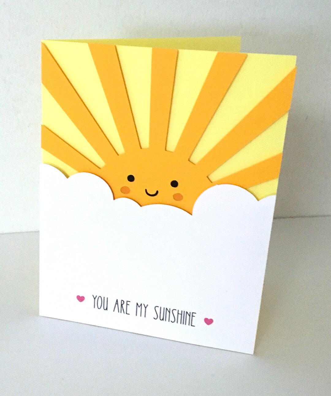 My Sunshine Blank Card , Rays , Kids , Friend , Family ,smile , Summer ...