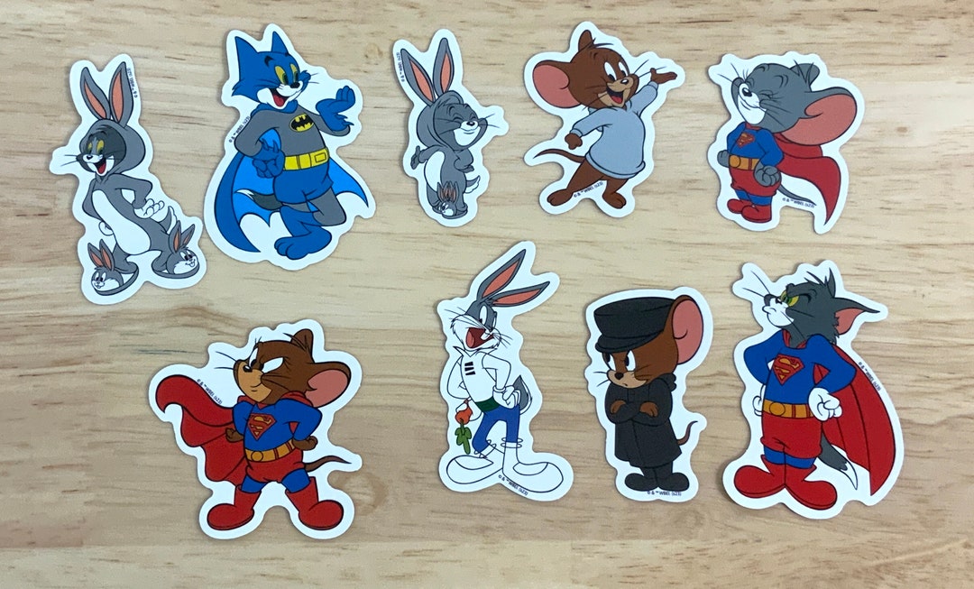 Classic Cartoons Vinyl Stickers , Cartoon , the Best , Kids , Crafting ...
