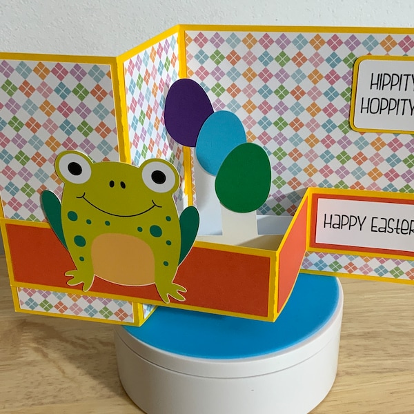 Frog Card - Etsy