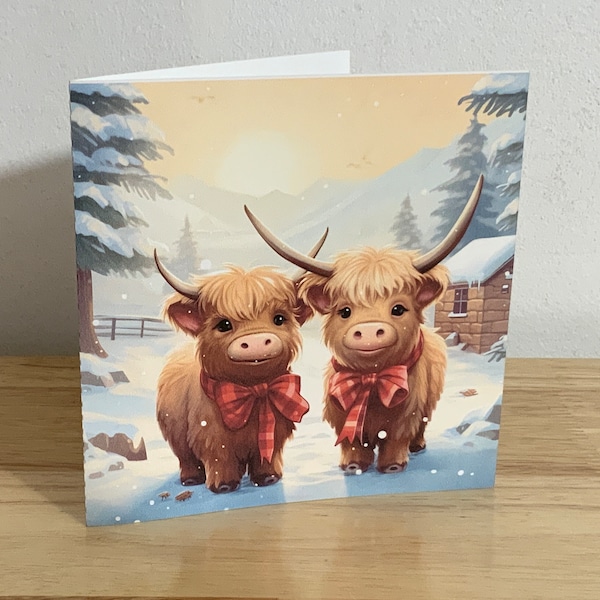 Highland Cow - Etsy Canada