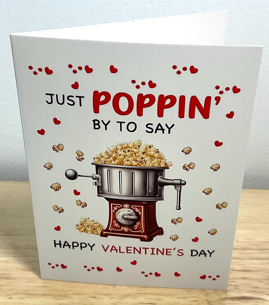 Popping by Valentines Day Card , Hearts , Love , Sweet , Spouse ...