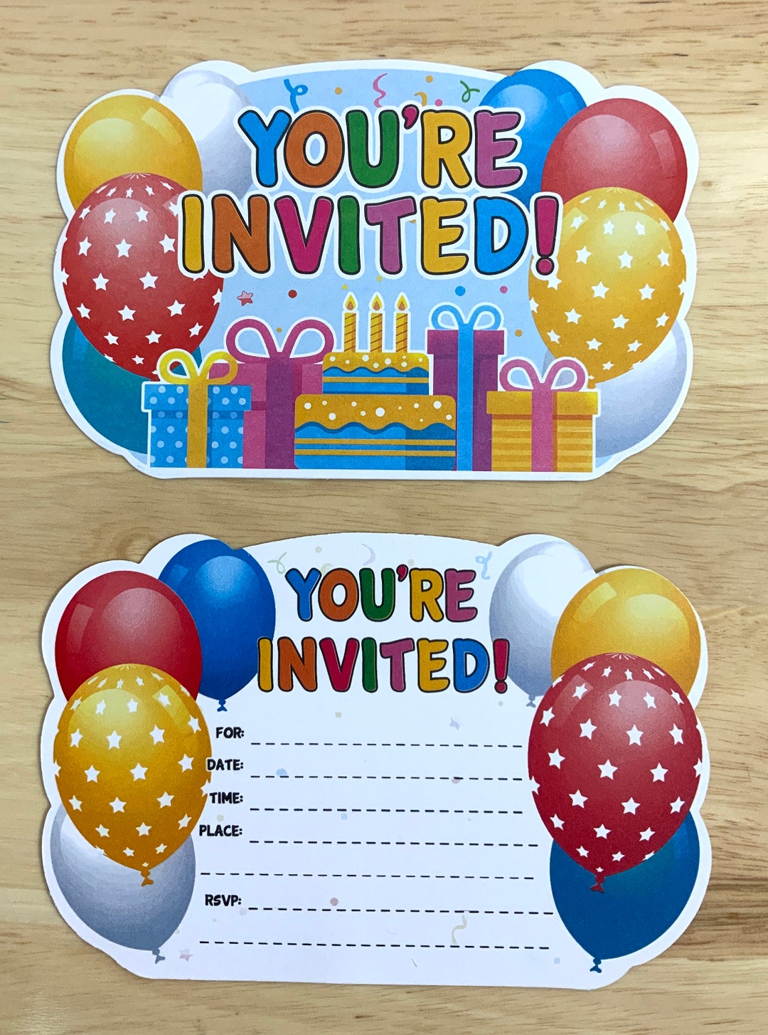 You're Invited Card , Party , Balloons , Kids , Adults , Surprise ...