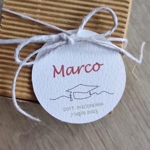 20 Stylized Touch Graduation Favor Cards - Etsy