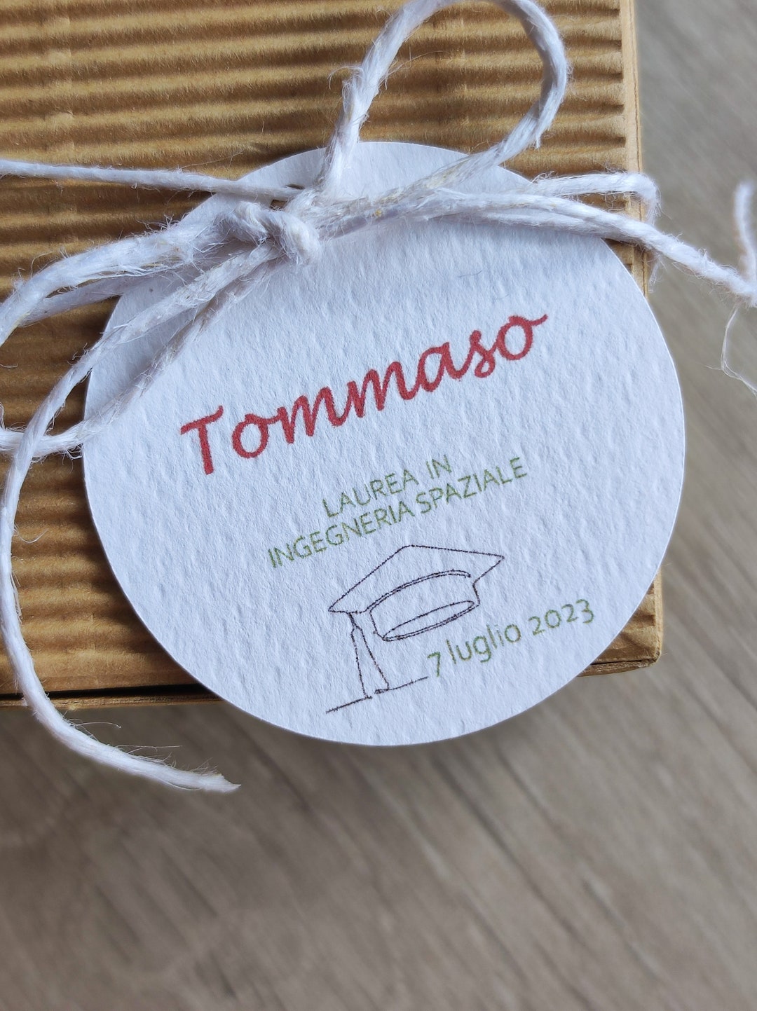 20 Stylized Touch Graduation Favor Cards - Etsy