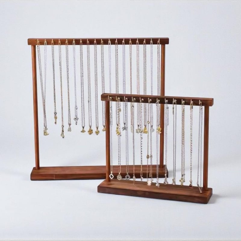 Necklace Tree Wood Stand - Etsy